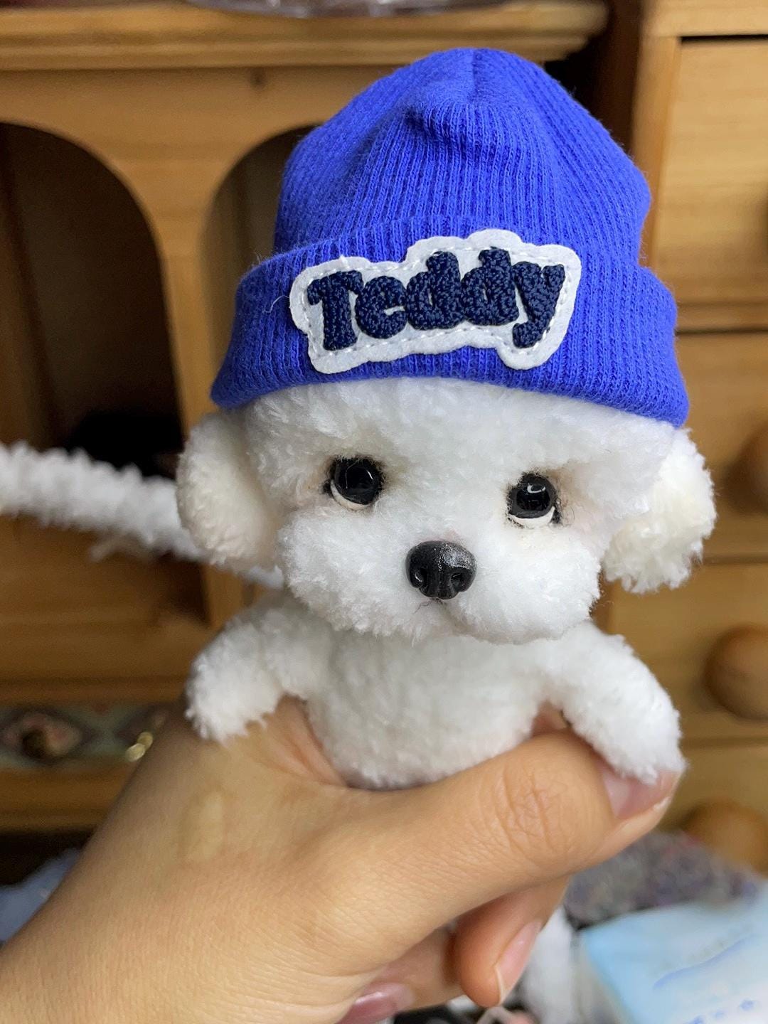 Custom Poodle Toy, Customizable Pattern,handmade Stuffed Poodle Doll ...