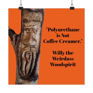 Woodshop Safety Poster, Polyurethane Humor, Garage Art Print - Etsy