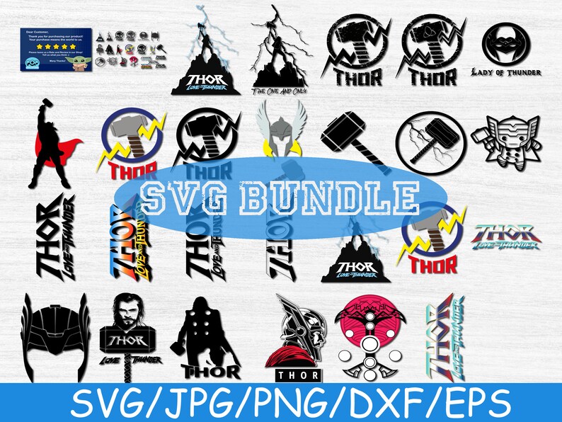 Thor SVG Bundle/ Ragnarok/ Cut File for Cricut/ Digital Download ...