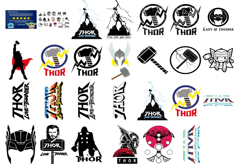 Thor SVG Bundle/ Ragnarok/ Cut File for Cricut/ Digital Download ...