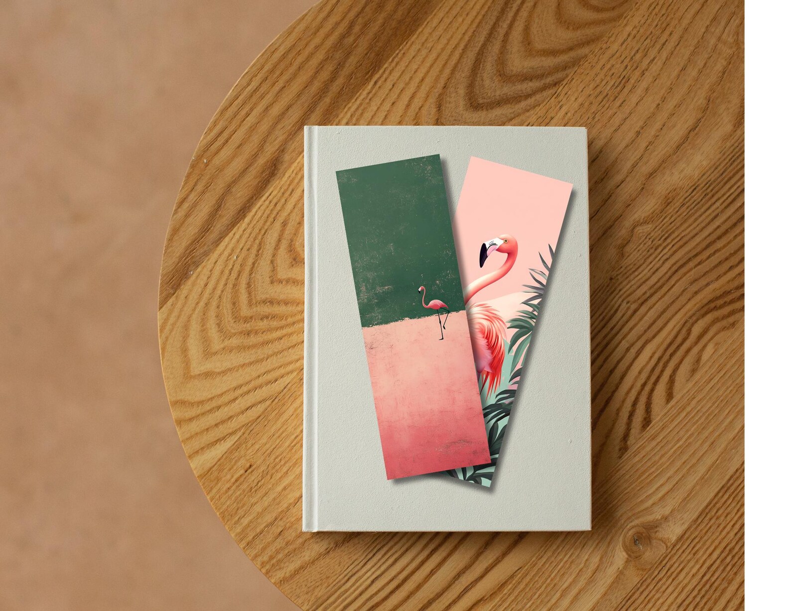 Printable Flamingo Bookmarks – Set of 4 Digital Downloads | Tropical ...