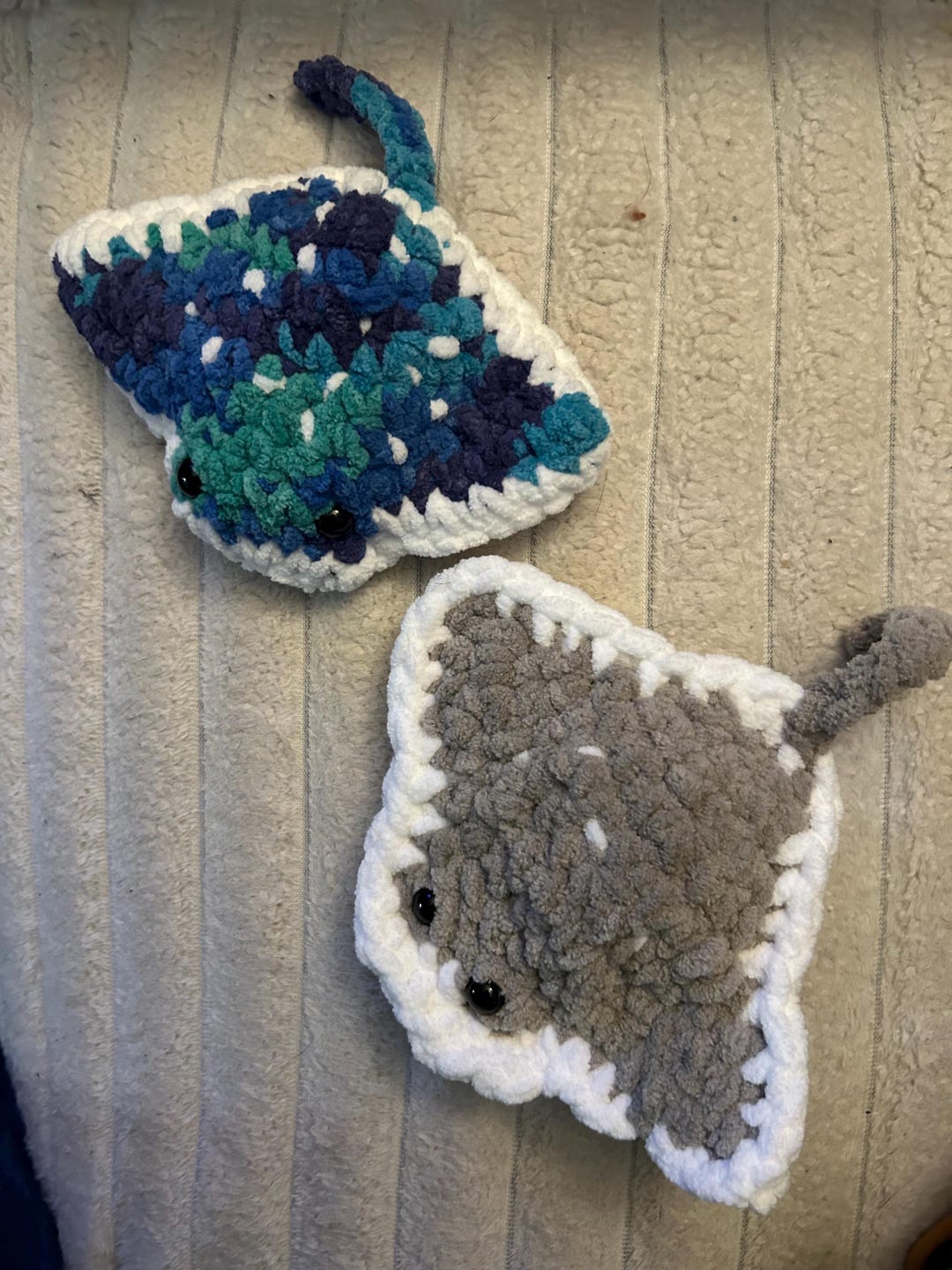Sting Ray Plushie - Etsy