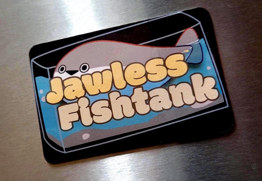 Jawless Fishtank Sacabambaspis Fridge Magnet | Sacabambaspis Meme ...