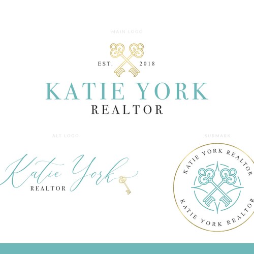 Realtor Logo Real Estate Logo Design Realtor Branding KW - Etsy