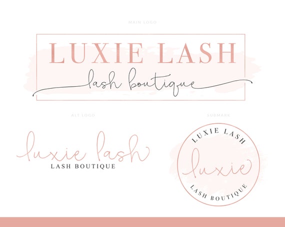 Logo Designs for Lash Business Lash Box Logo Lash Packaging Design ...