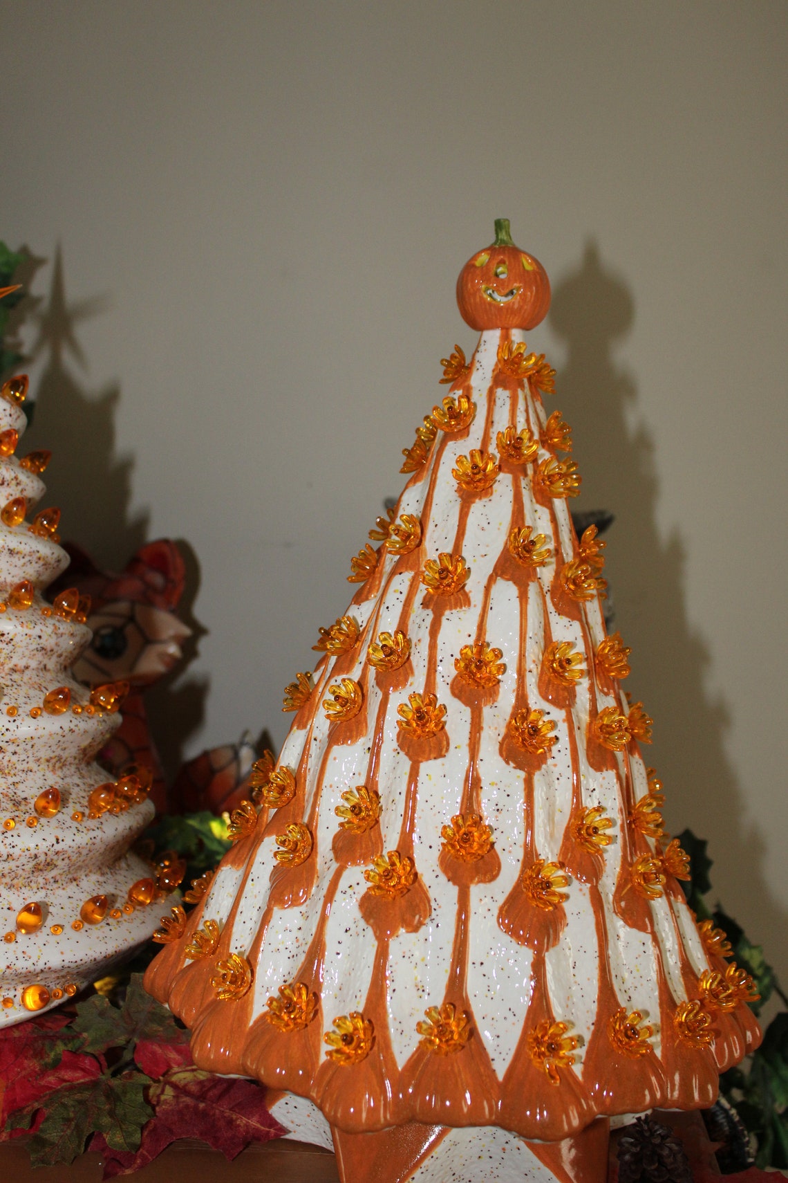 Lava Tree Ceramic Christmas Tree Autumn Fall Halloween Tree - Etsy
