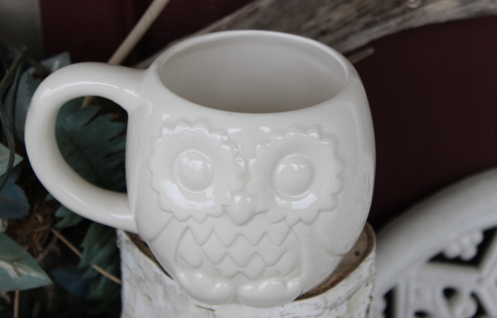Ceramic OWL Mug Cup Coffee Tea or Decoration Kitchen - Etsy