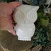 OWL Bank White Retro Modern Ceramic Owl Bank Vintage Design Ready to ...