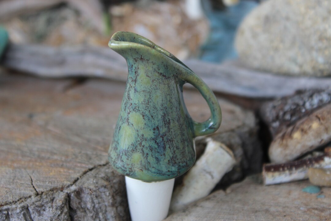 Pitcher Water Spike Water Tender Watering Stake pottery Ceramic Water ...