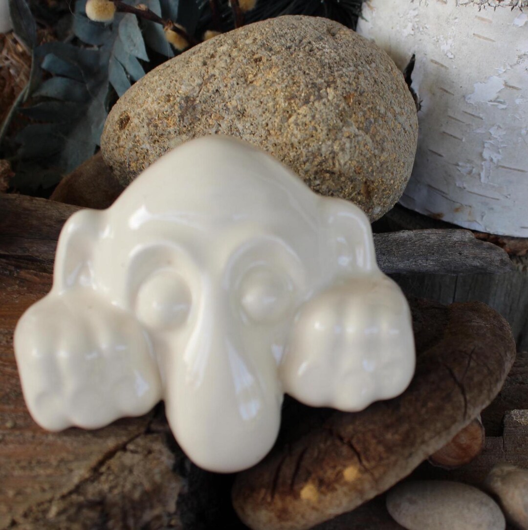 Ceramic Kilroy Was Here WWII WW2 Ceramic Statue Peeper the World is ...