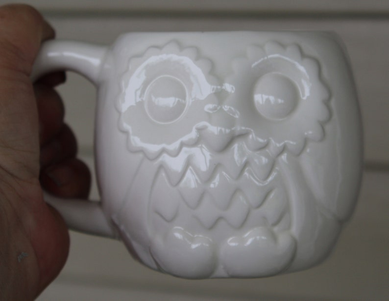 Ceramic OWL Mug Cup Coffee Tea or Decoration Kitchen | Etsy