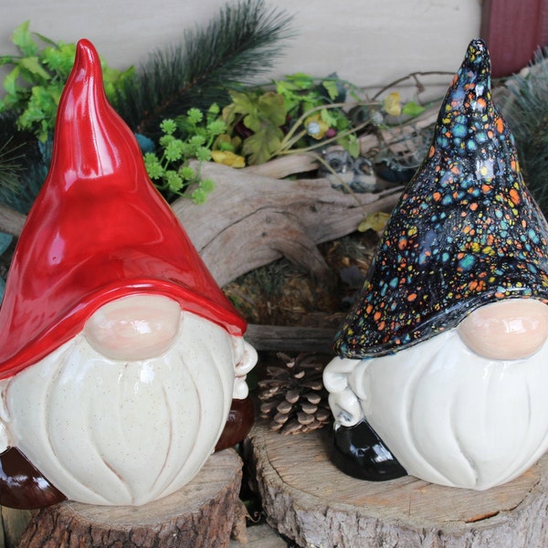 Ceramic Gnomes - Etsy