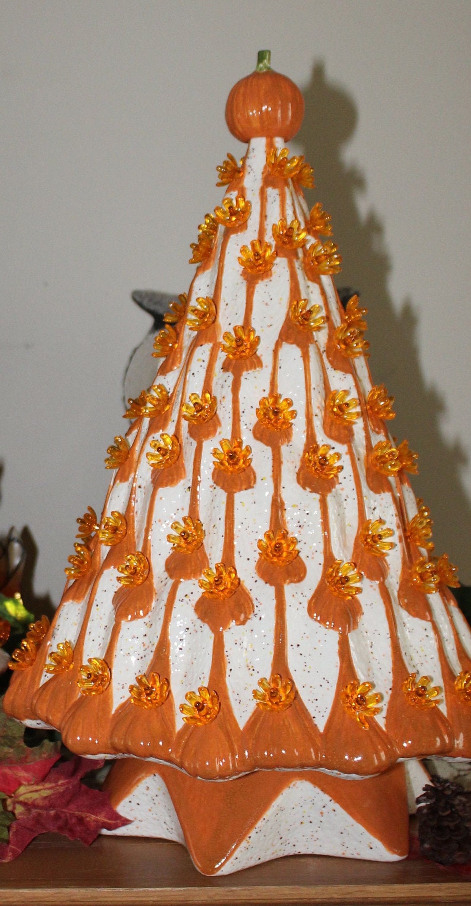 Lava Tree Ceramic Christmas Tree Autumn Fall Halloween Tree - Etsy