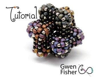 TUTORIAL Book of Kells Bracelet Beaded Angle Weave With Button Clasp ...