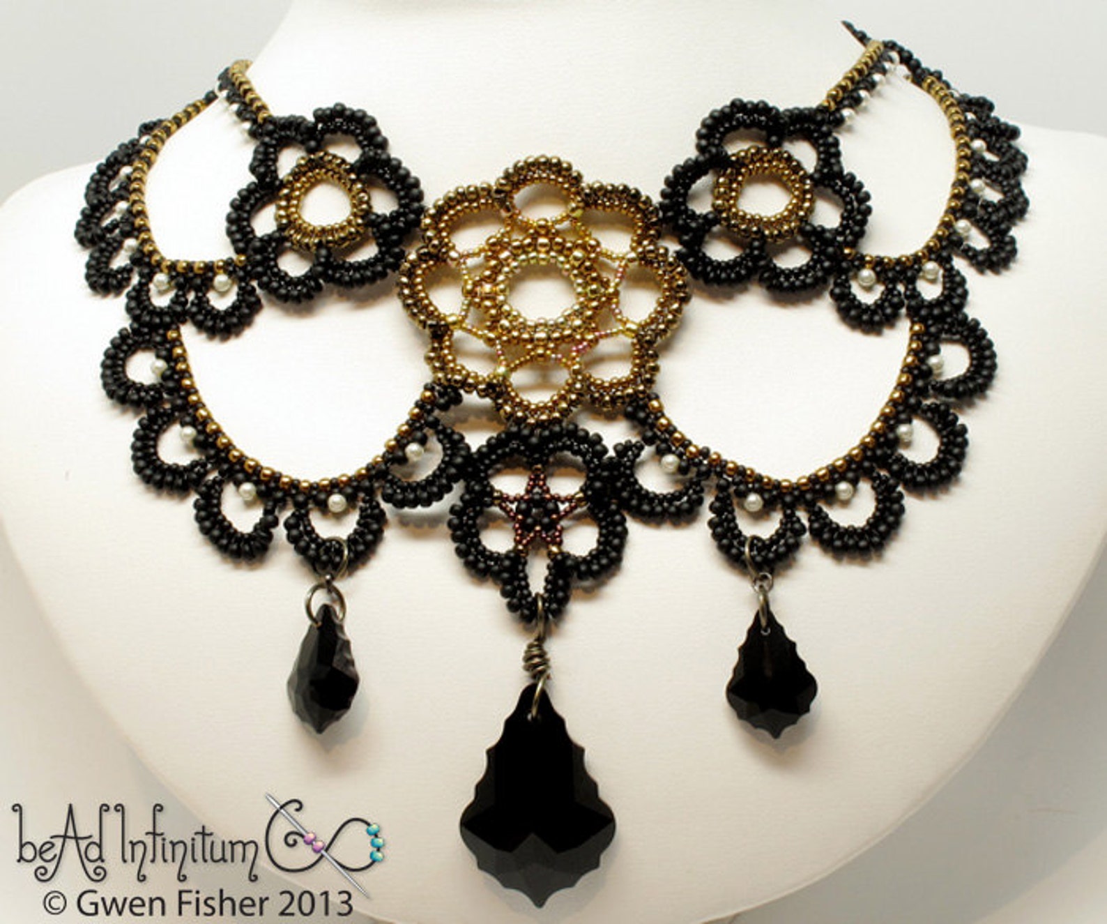 Tutorial Beaded Lace Medallions Part 4 of a Beaded Lace Adventure ...