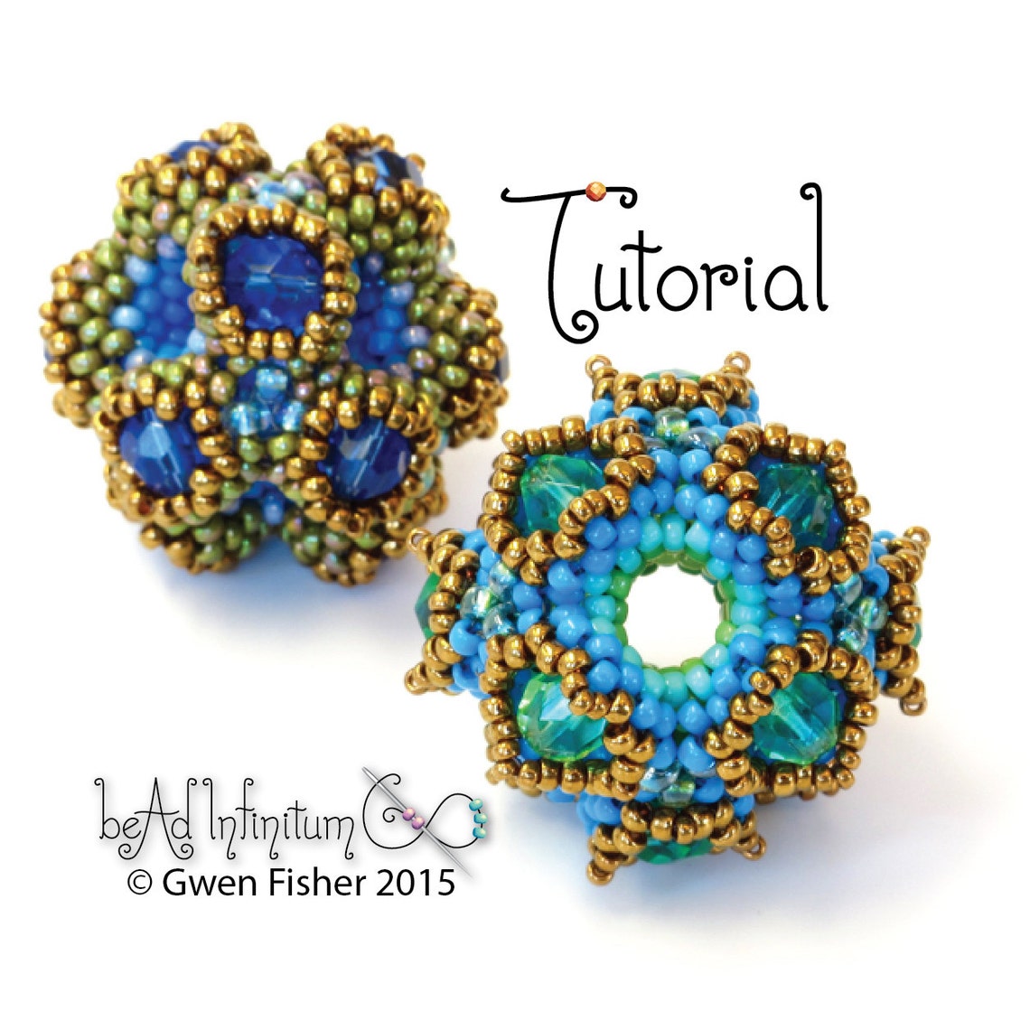 Tutorial Coral Cube Beaded Bead Made With Peyote Stitch and Seed Beads ...