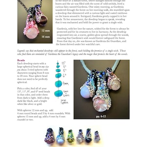 Tutorial Enchanted Dewdrop Pendant With Freeform Peyote Stitch and Right Angle Weave RAW - Etsy
