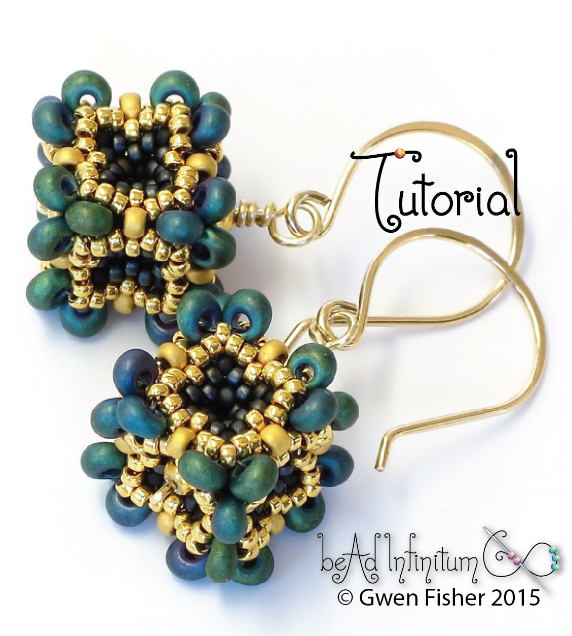 TUTORIAL Baroque Cube Beaded Bead Made with Peyote Stitch and | Etsy