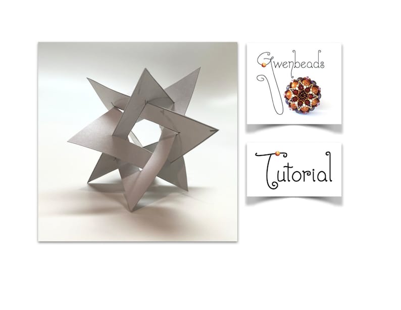 Tutorial Four Intersecting Triangles With Beaded Cubic Right Angle ...