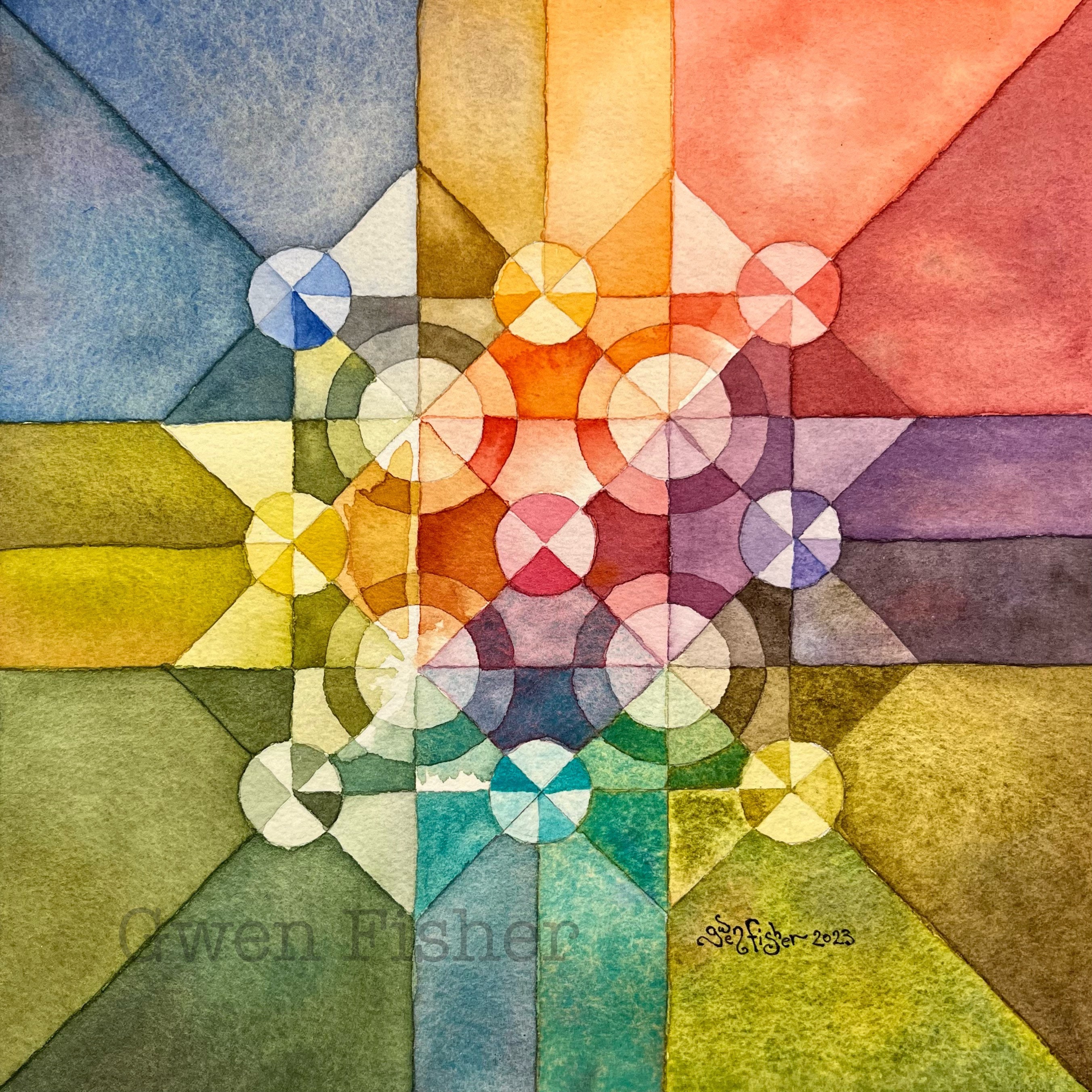 Easy Color Wheel Designs