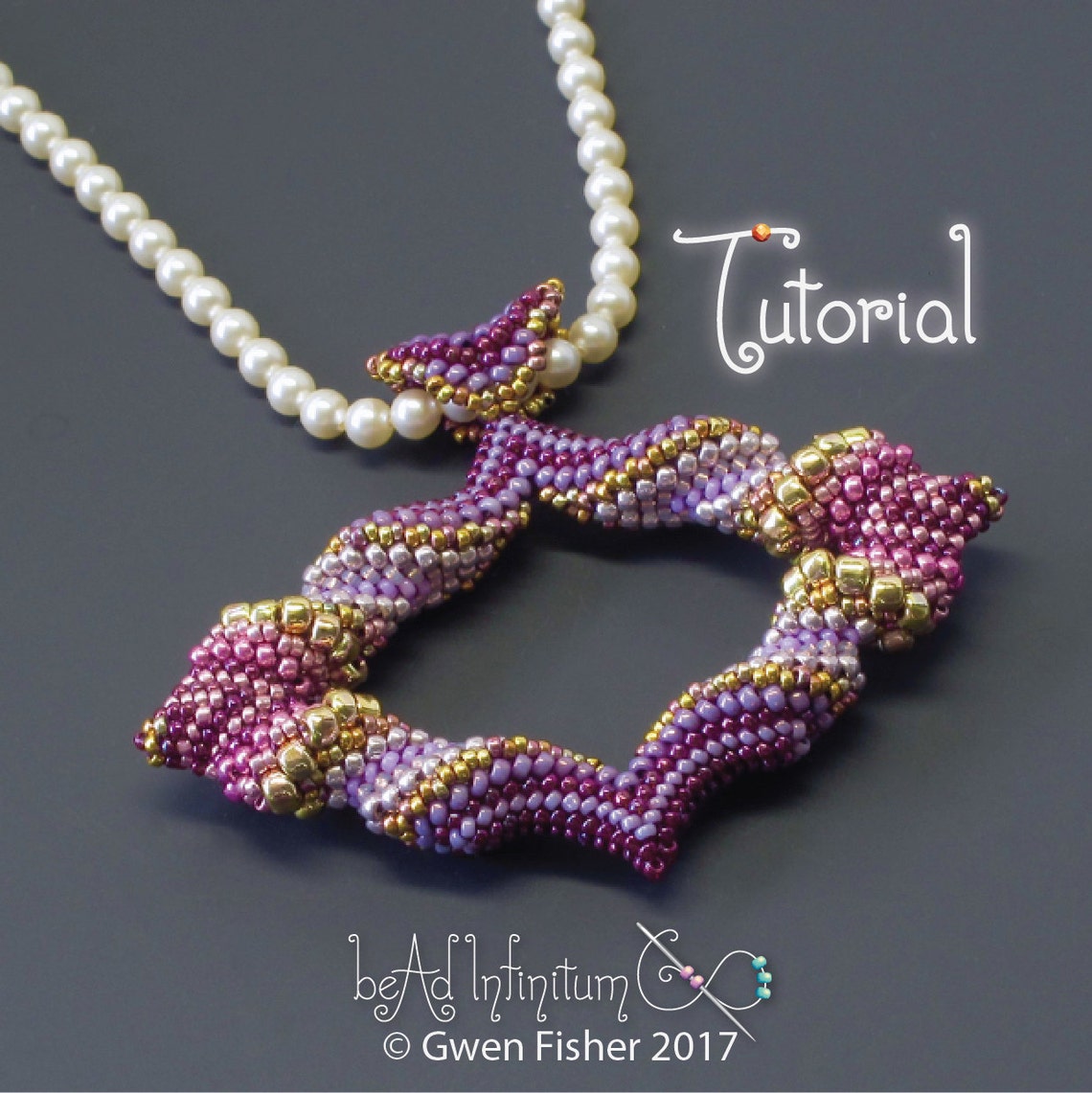 Tutorial Cellini Marquis Pendant, Beaded With Peyote Stitch and Seed ...