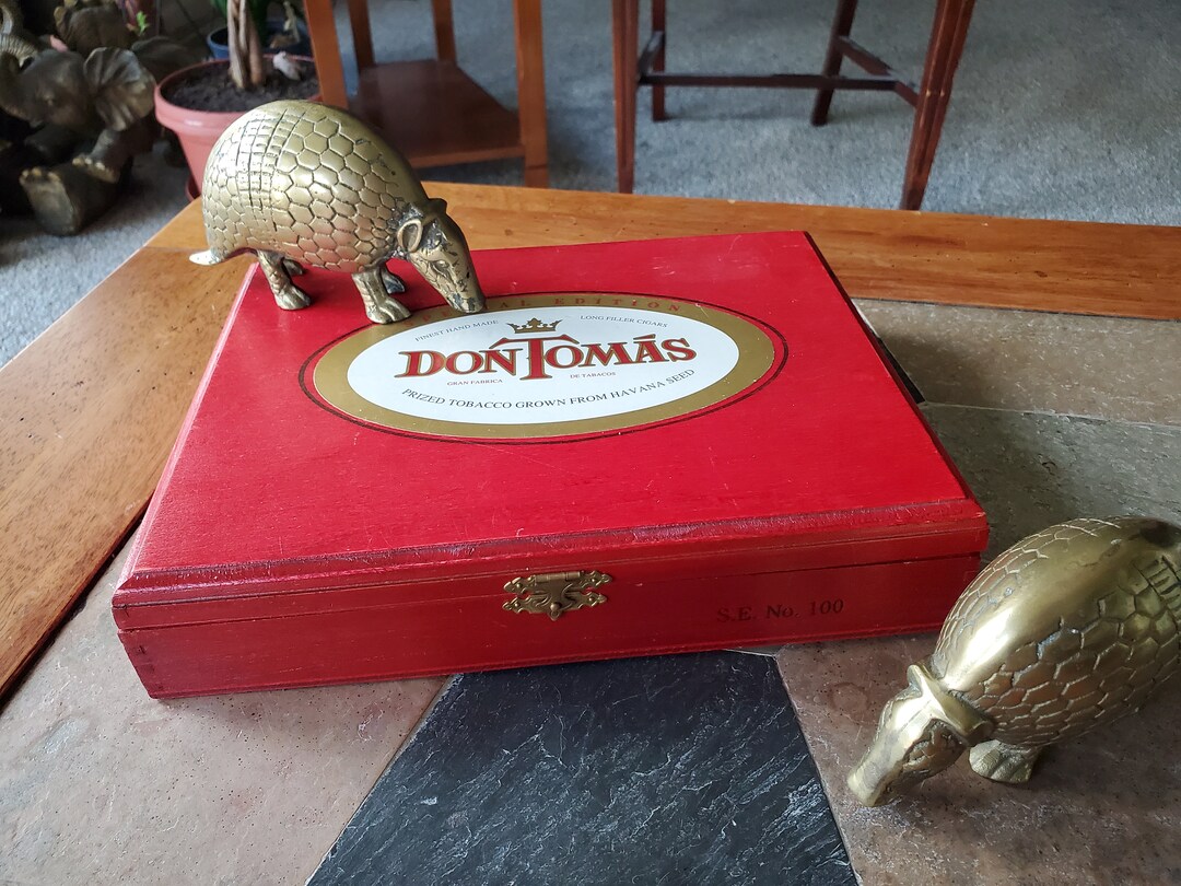 Vintage Don Tomas Cigar Box - Wooden - Red Wood - Special Edition ...