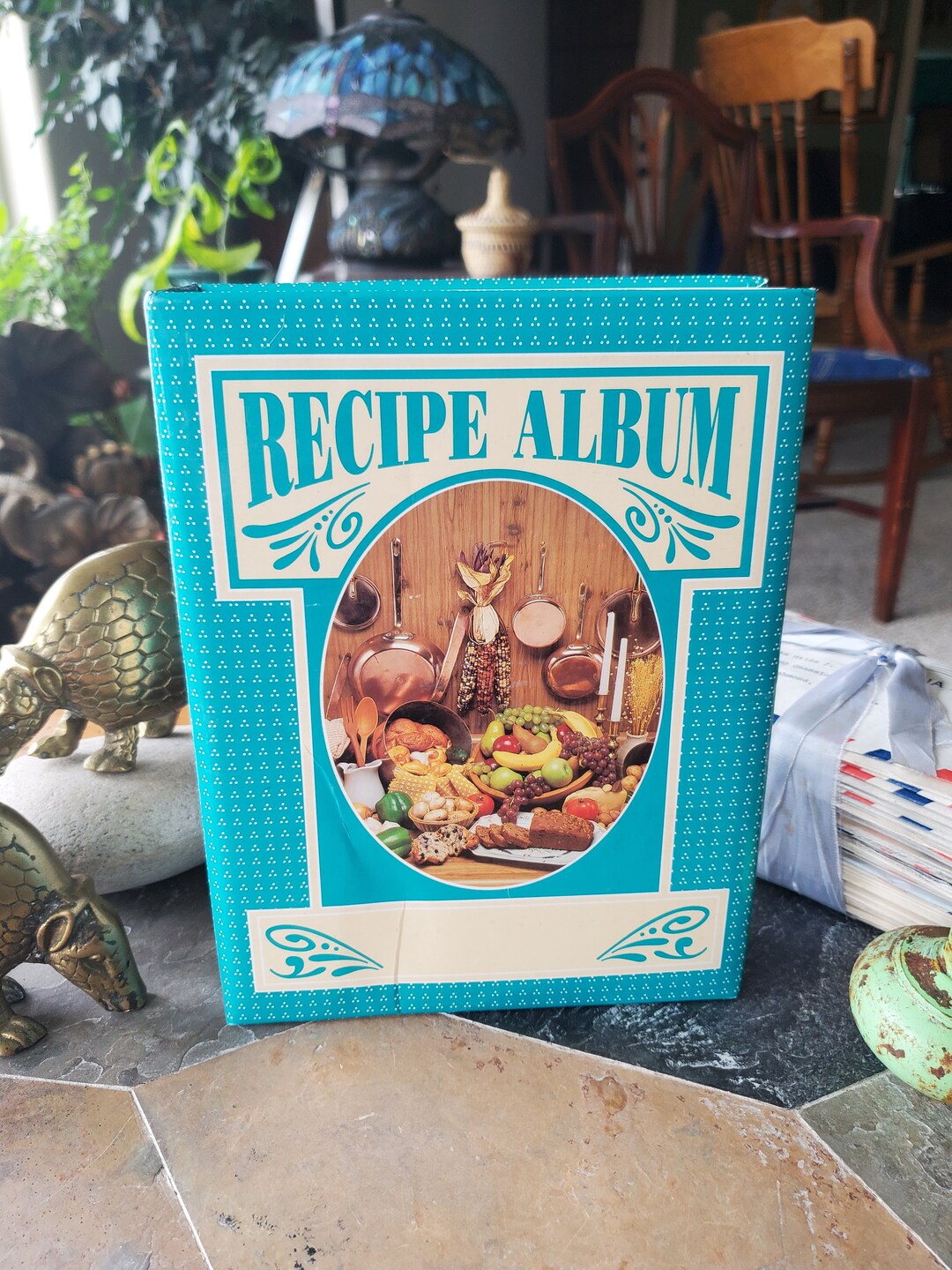 Vintage Recipe Album - Cookbook - Vintage Kitchen - Binder - Kitschen ...