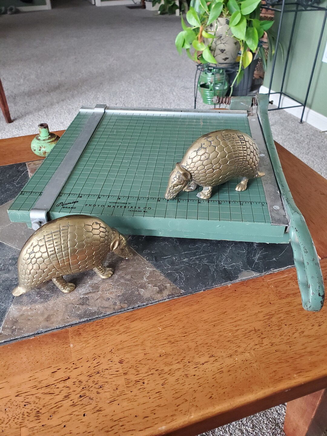 Vintage Paper Cutter Guillotine Style Premier Brand Photo Materils Co ...
