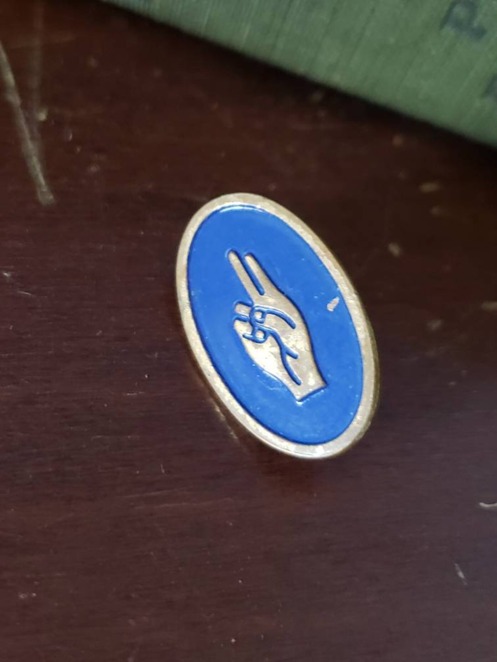 Vintage Girl Scout Pin Pre-1968 Brownie Promise Two Finger | Etsy