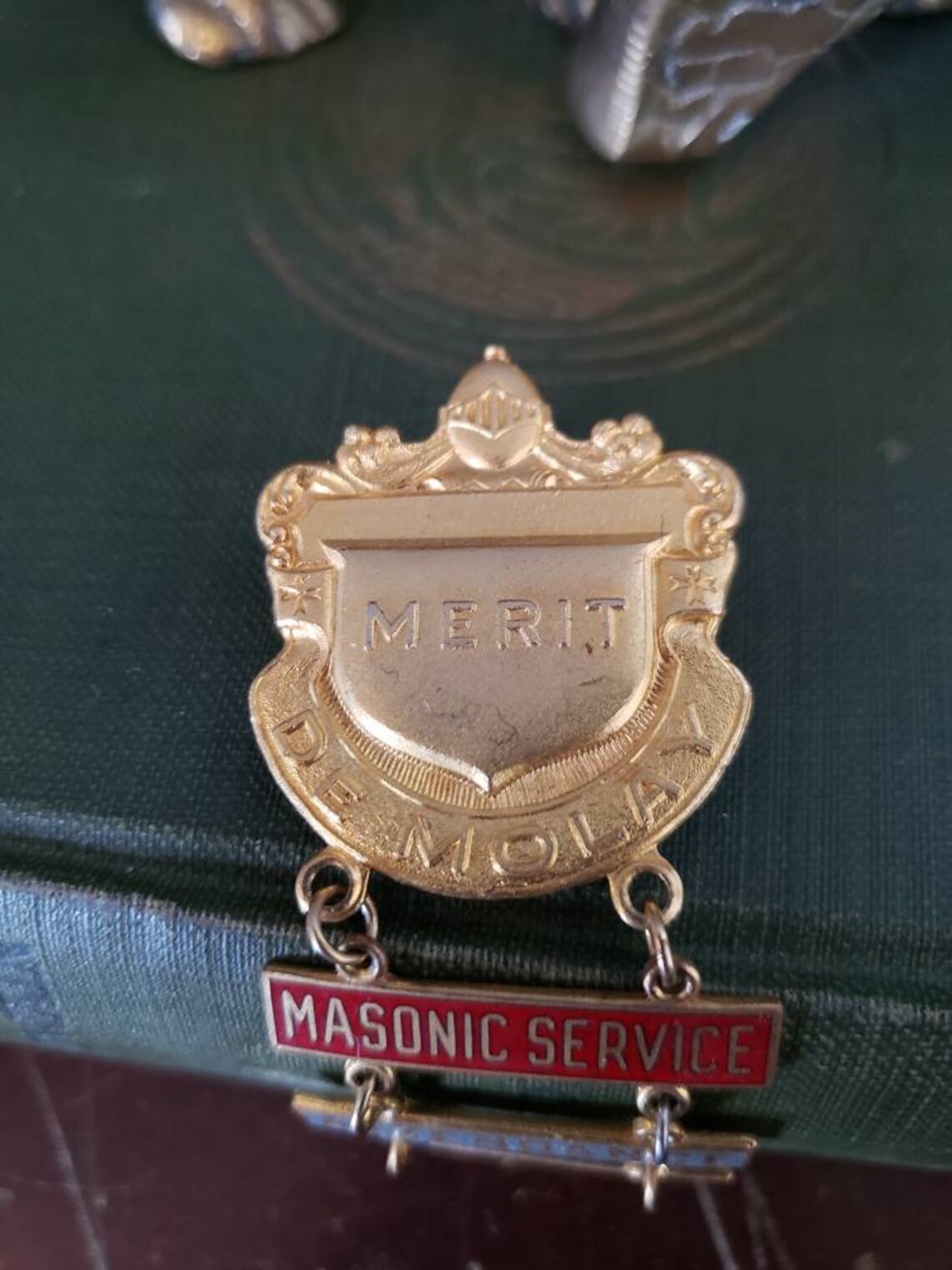 Vintage Masonic Award Medal Bars Merit de Molay Knights | Etsy