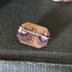 Vintage SJP Pin - St. James Place - Blue and Gold - Vintage Monogrammed ...