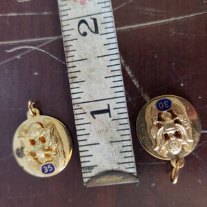 Vintage Army Years of Service Pendants - 30 Year - 35 Year - United ...
