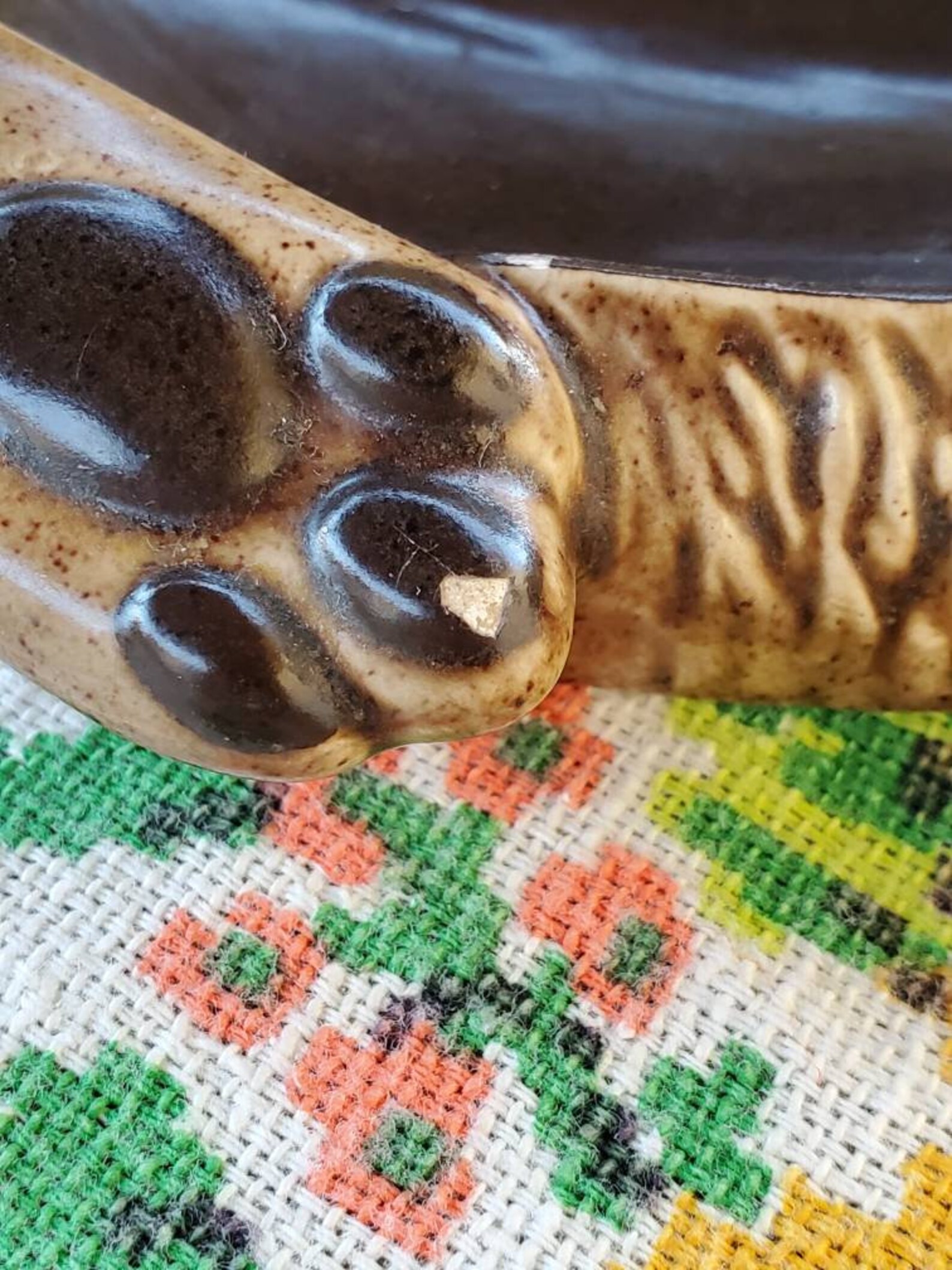 Vintage Teddy Bear Spoon Rest Brown Bear Cub Cutesy Kitsch | Etsy