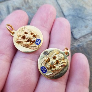 Vintage Army Years of Service Pendants - 30 Year - 35 Year - United ...
