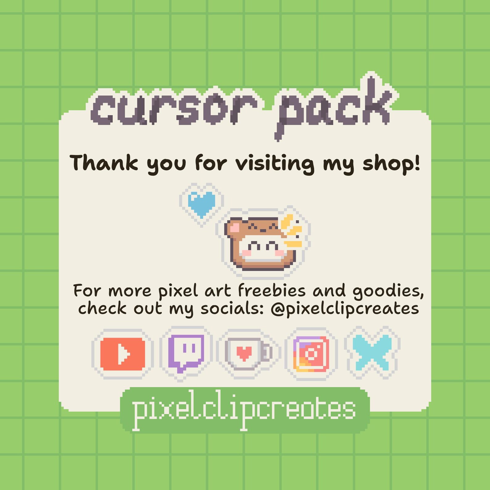 Fox Cursor Pack - Hand-drawn Mouse Cursors for Windows (digital ...