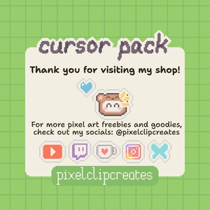 Fox Cursor Pack - Hand-drawn Mouse Cursors for Windows (digital ...