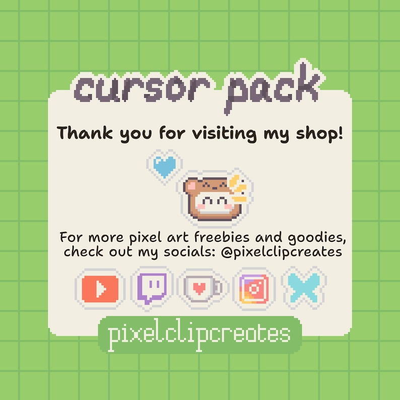 Fox Cursor Pack - Hand-drawn Mouse Cursors for Windows (digital ...
