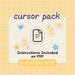 Cat Cursor Pack - Hand Drawn Mouse Cursors for Windows (digital ...