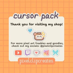 Bear Cursor Pack - Hand Drawn Mouse Cursors for Windows (digital ...