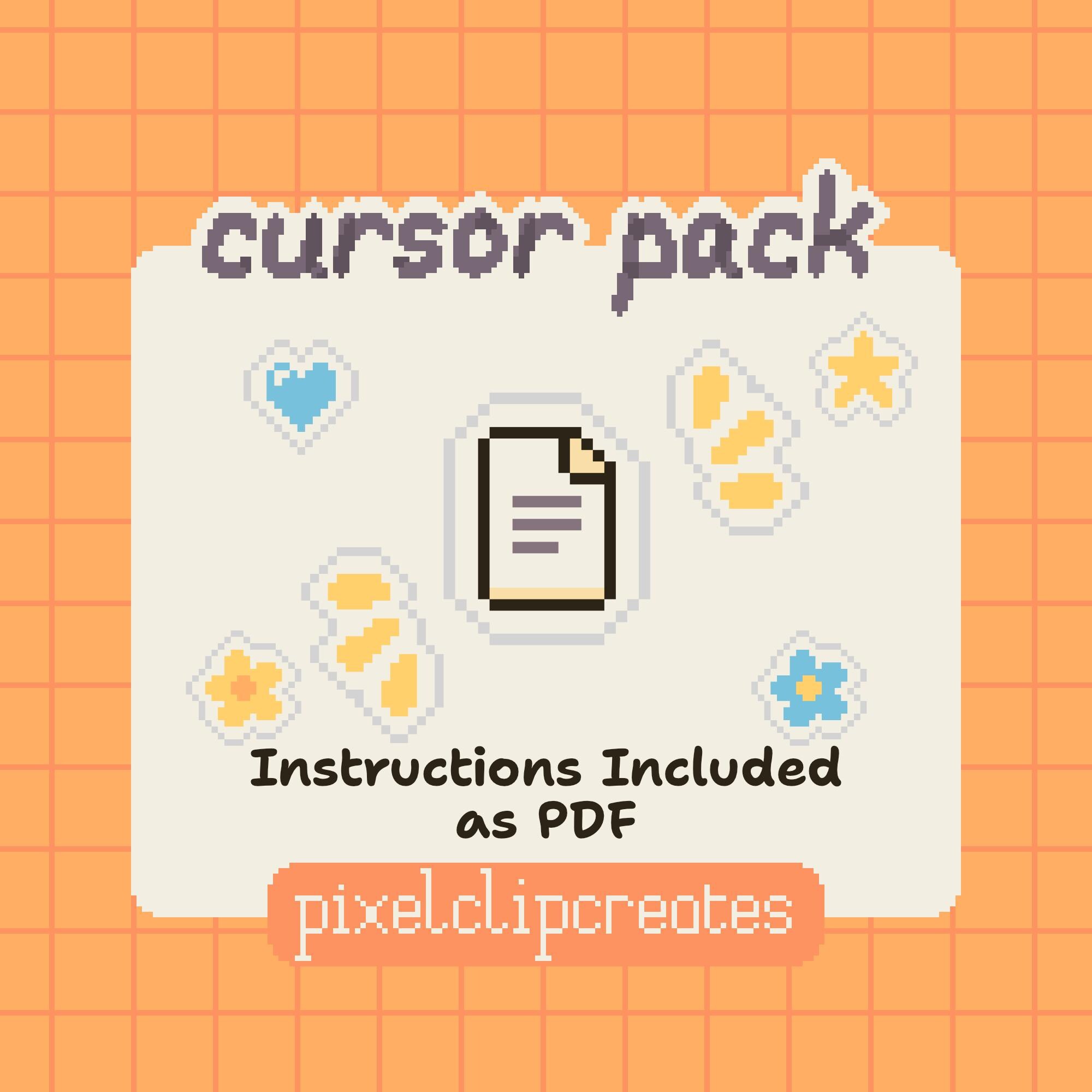 Bear Cursor Pack - Hand Drawn Mouse Cursors for Windows (digital ...