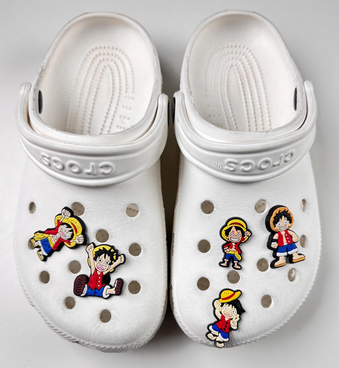 Monkey D.luffy Clog Shoe Charms, One Piece Character Charms for Crocs ...