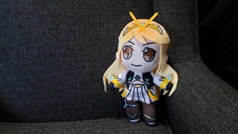 Mythra Plush – Xenoblade Chronicles 2 Inspired – Anime Gamer Gift – 9.5 ...