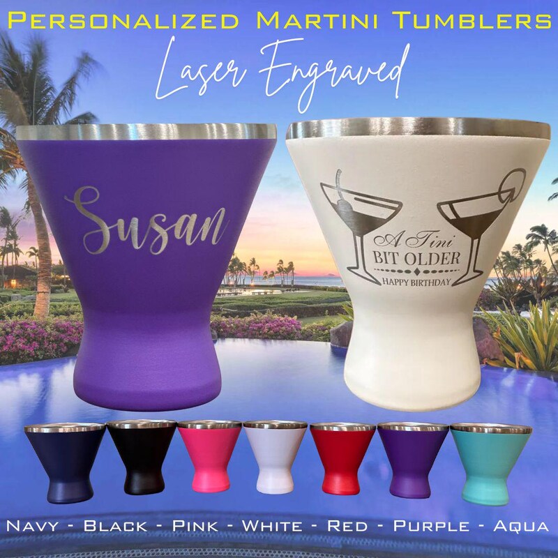 Personalized Travel Martini Set - Etsy