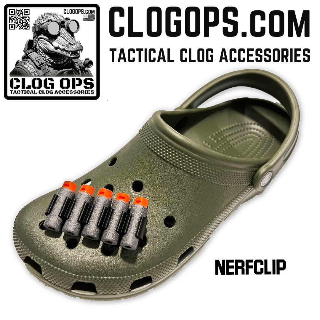 Nerf Dart Clip for Crocs - Etsy