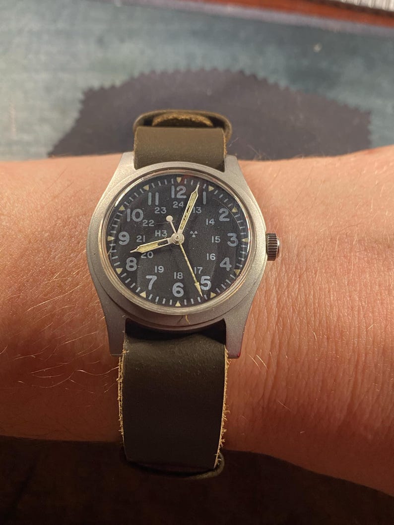 OBO - 1979 Hamilton Military Field Watch H3 - Etsy