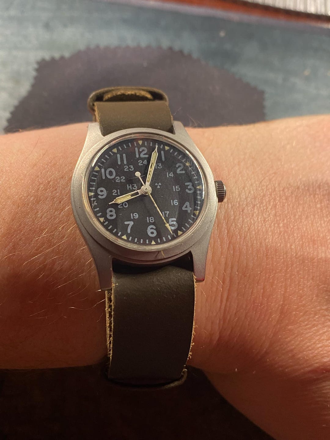 OBO - 1979 Hamilton Military Field Watch H3 - Etsy