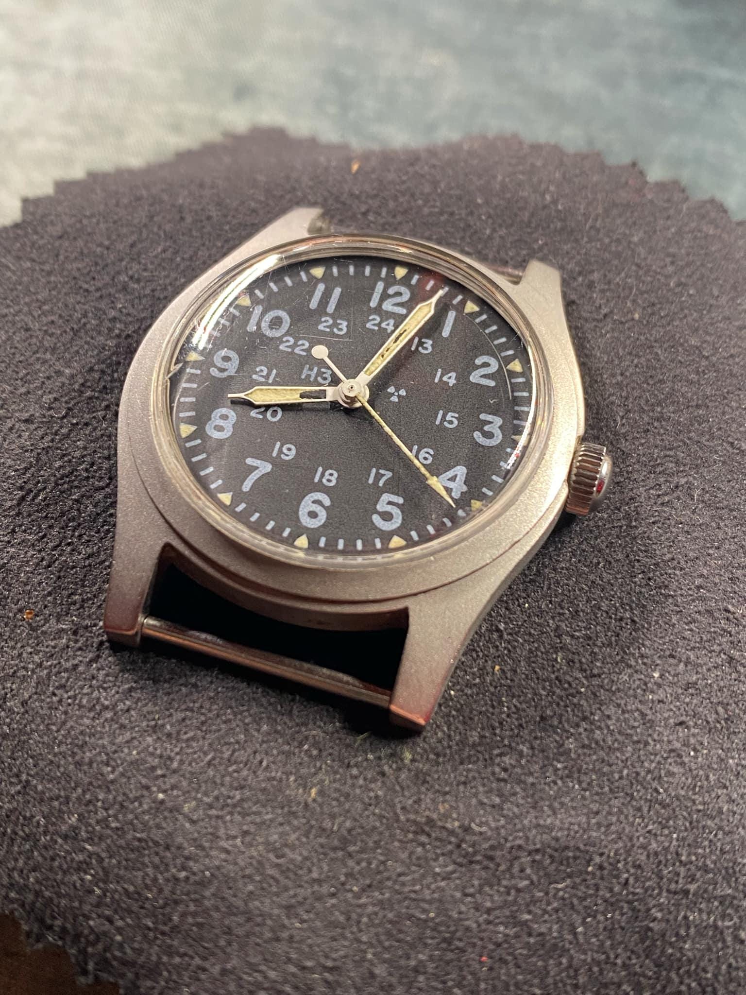 OBO - 1979 Hamilton Military Field Watch H3 - Etsy