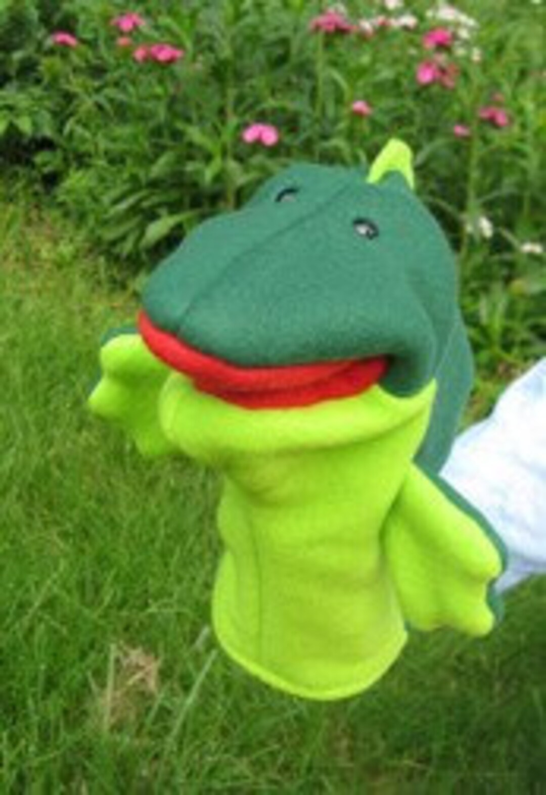 Green Snarf Puppet - Etsy