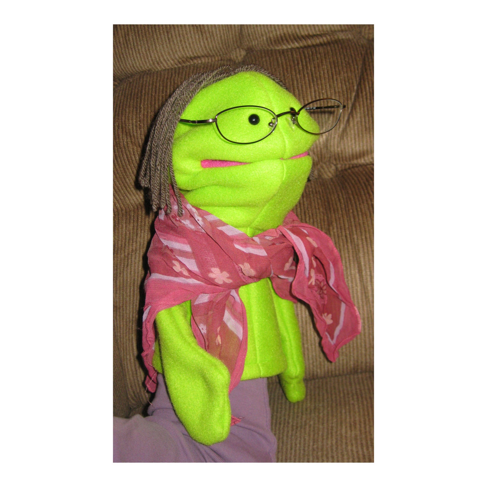 Sunny Spot Puppets - Lime Mel Puppet - Etsy