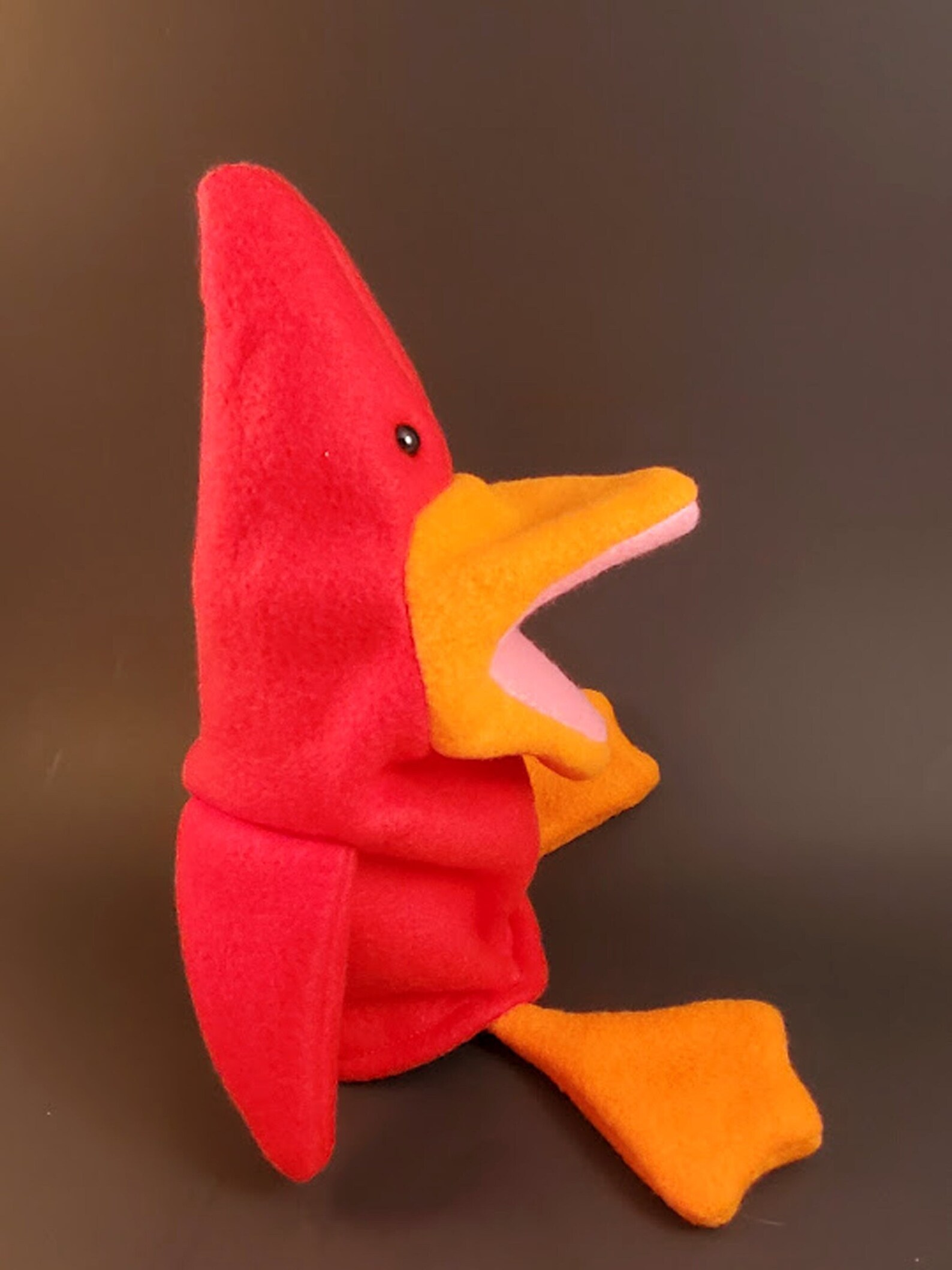 Red Gwak Puppet - Etsy